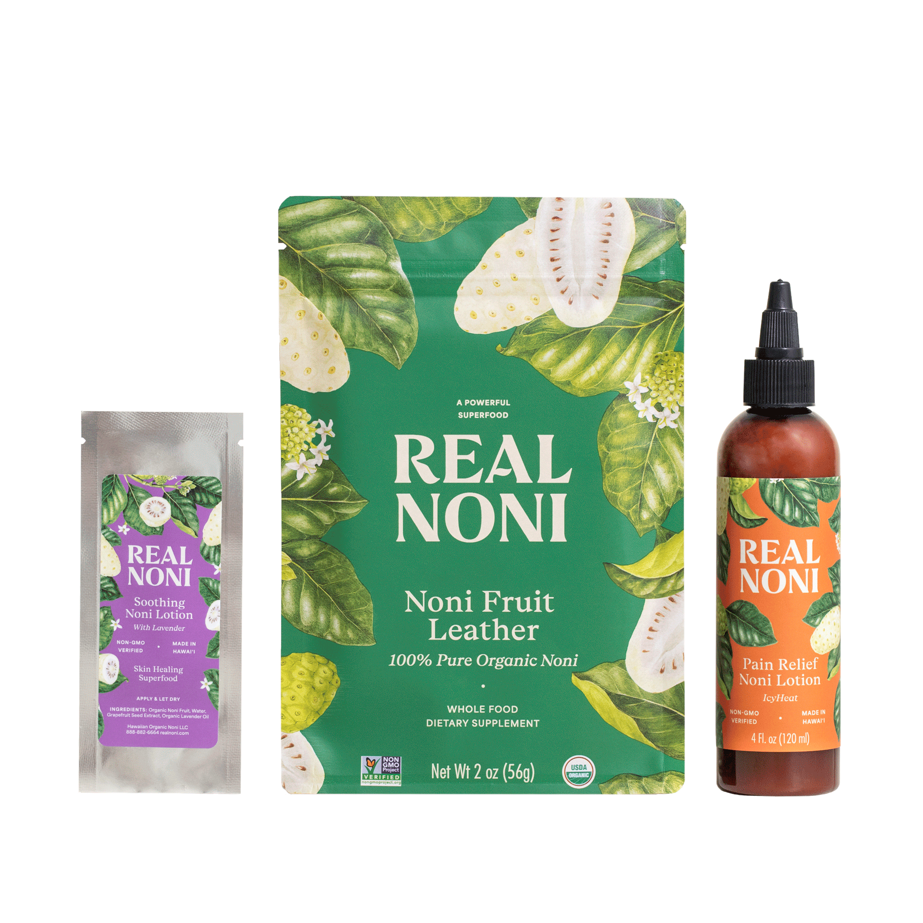 New to Noni - Pain Relief Kit – Real Noni